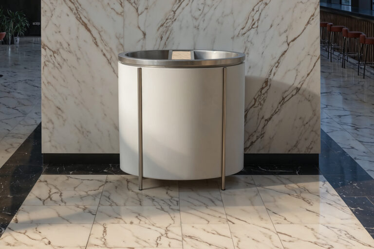 Modern Lobby Waste Bin – Metro | Elite Modern